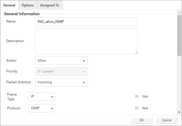 Firewall settings with Oracle RAC | Deep Security